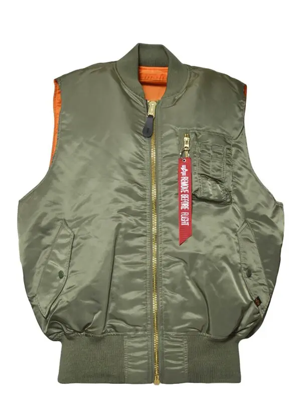 Alpha Industries Bomber Vest - Verde
