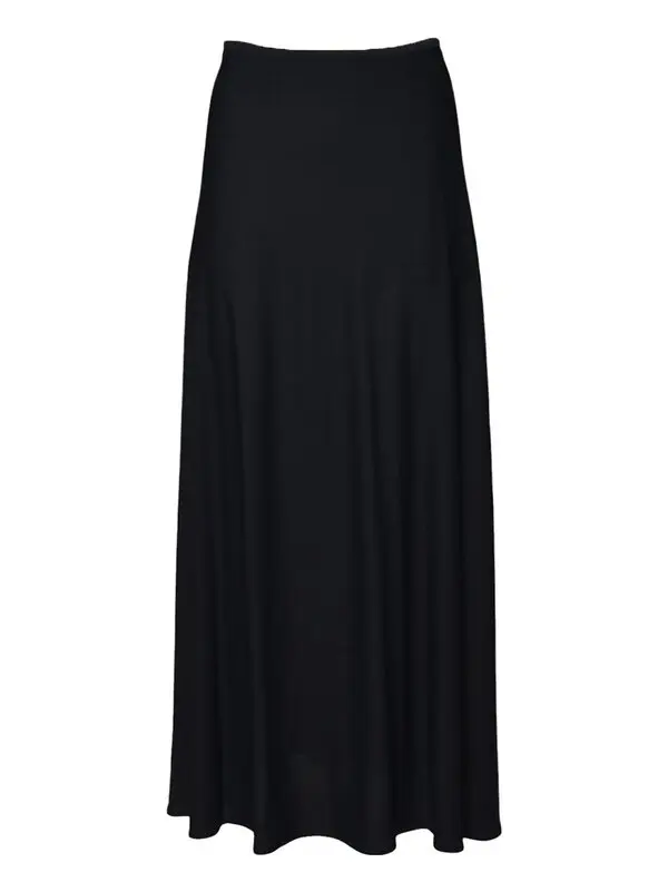 JIL SANDER Maxi Skirt - Nero