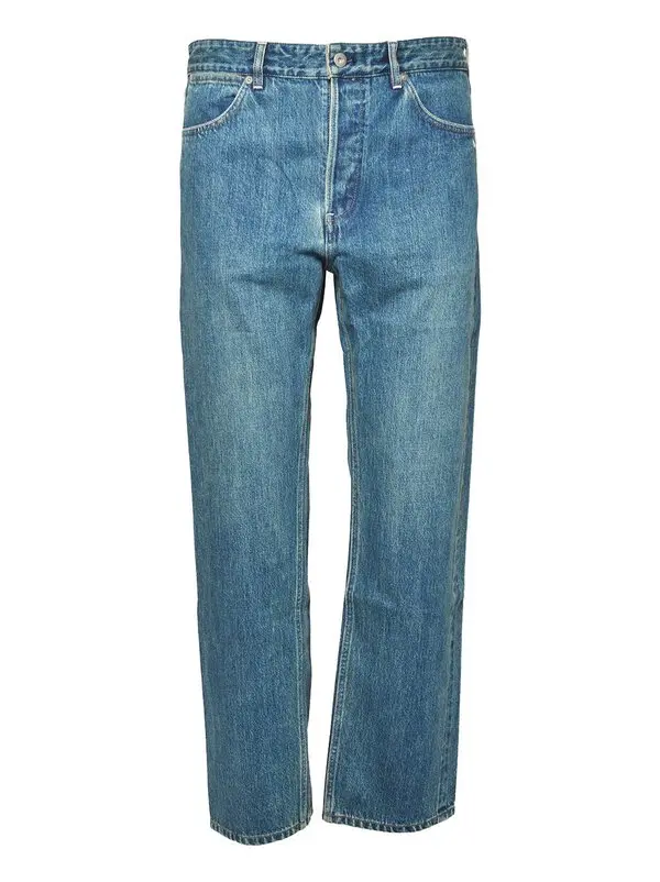 JIL SANDER Straight Leg Jeans - Blu