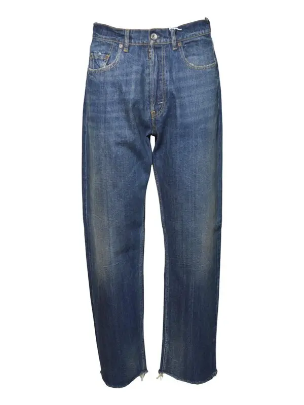 MAISON MARGIELA Straight Leg Jeans - Denim