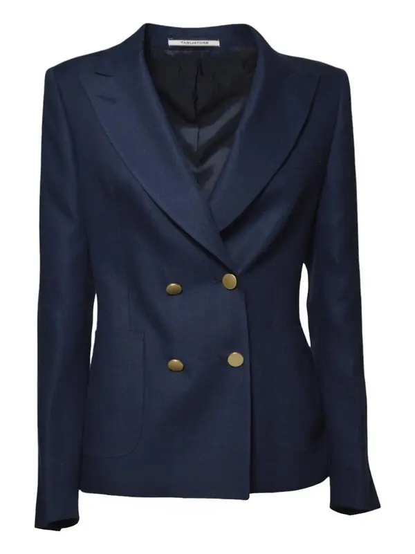 Tagliatore Double Breasted Blazer - Blu