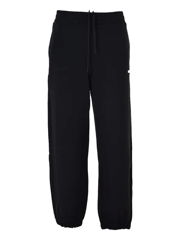 MSGM Black Trousers - Nero