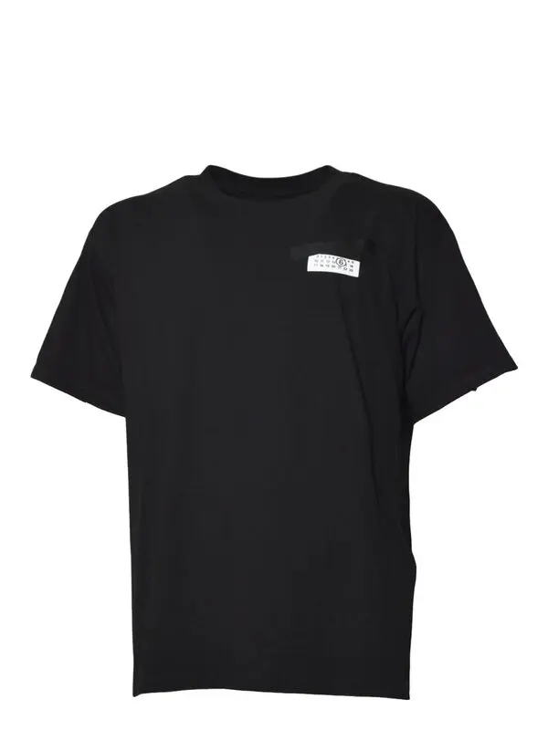 MAISON MARGIELA Black T-shirt - Nero