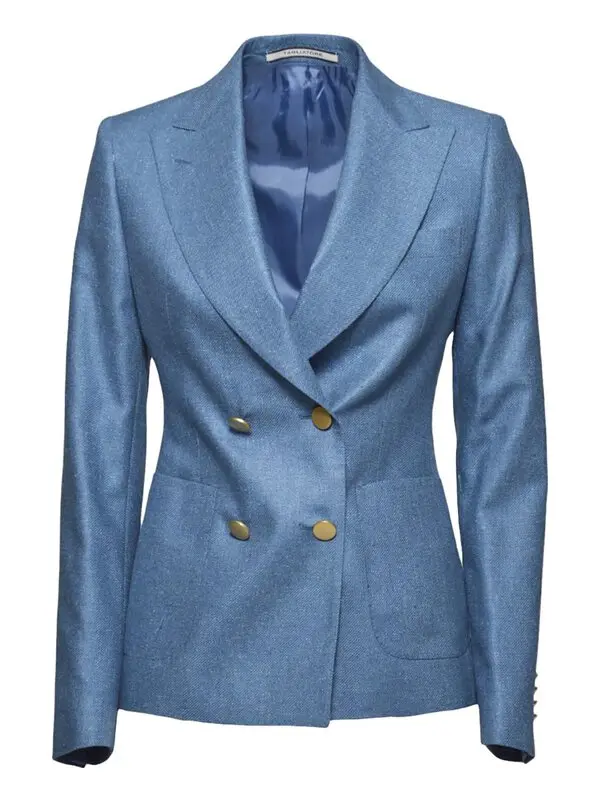 Tagliatore Double Breasted Blazer - Avio