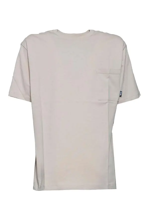 MSGM Pocket T-shirt - Beige