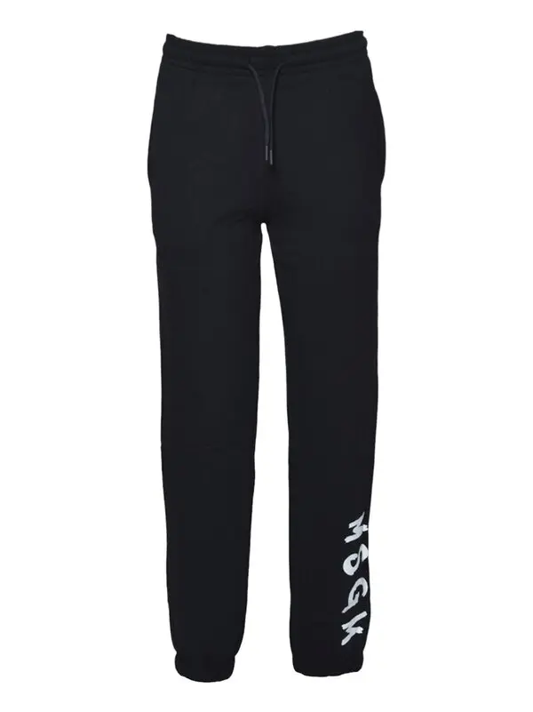 MSGM Black Jogger Trousers - Nero