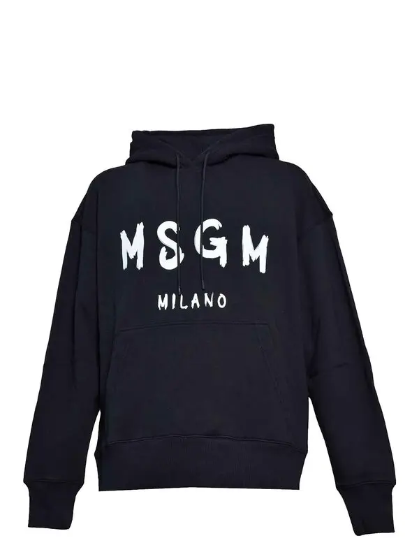MSGM Milano Hoodie - Nero
