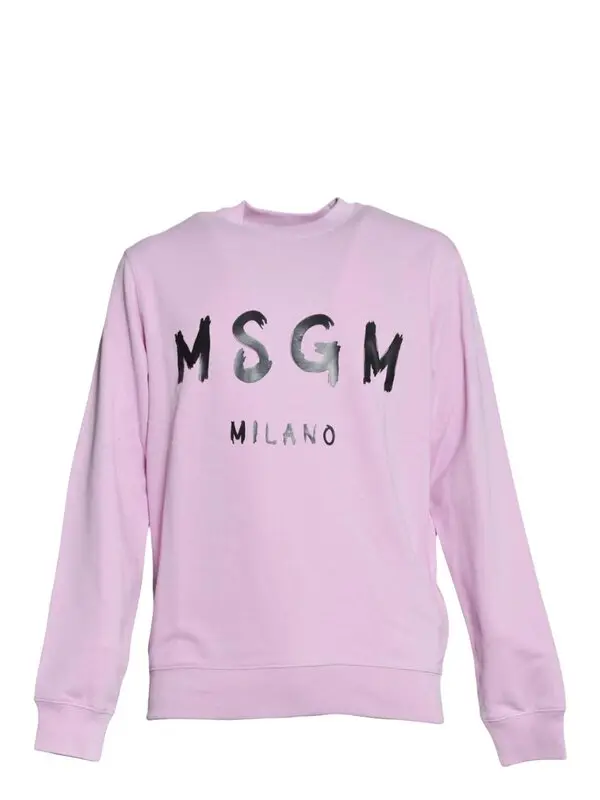 MSGM Crewneck Sweatshirt - Rosa