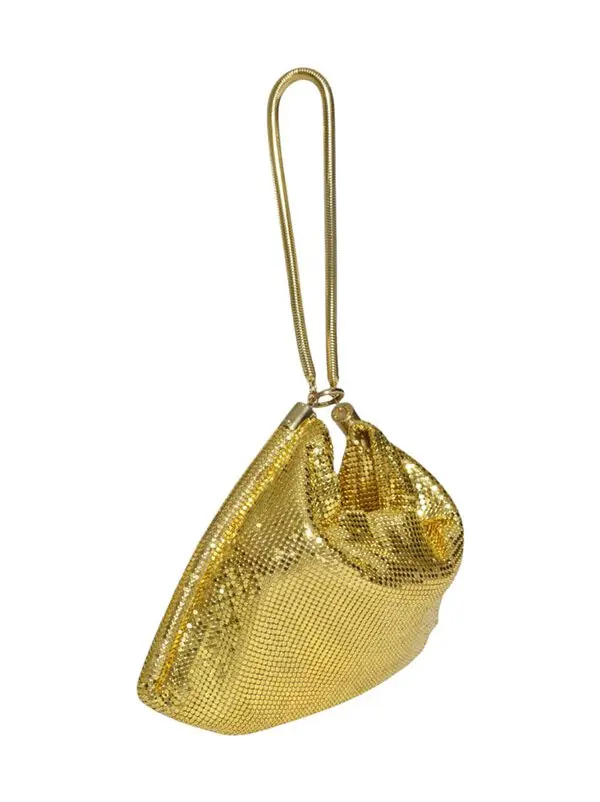 Rabanne Metallic Mesh Shoulder Bag - Oro