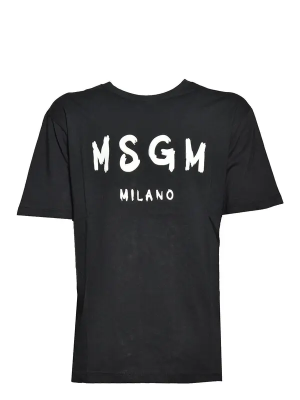 MSGM Milano Graphic T-shirt - Nero