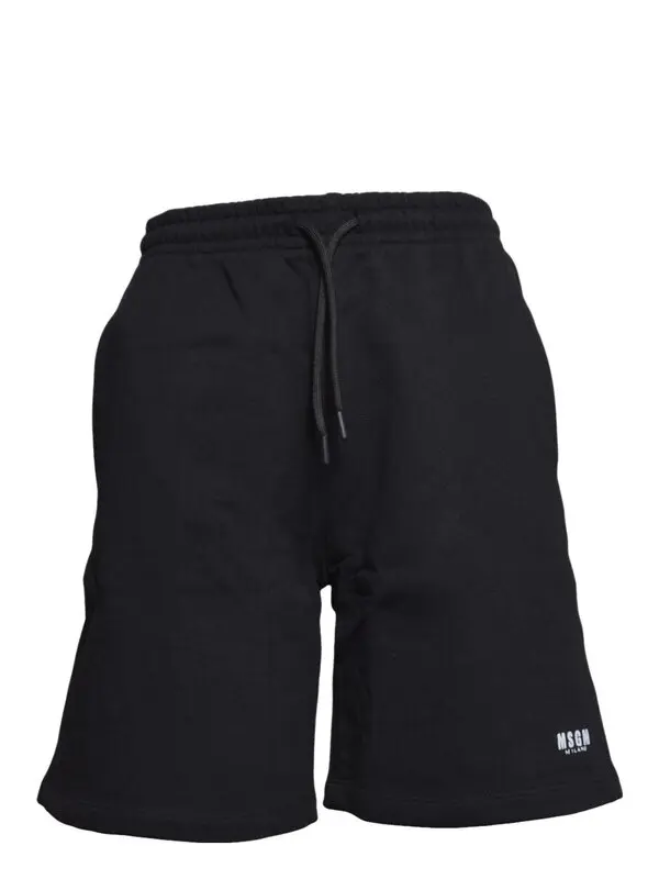 MSGM Drawstring Shorts - Nero