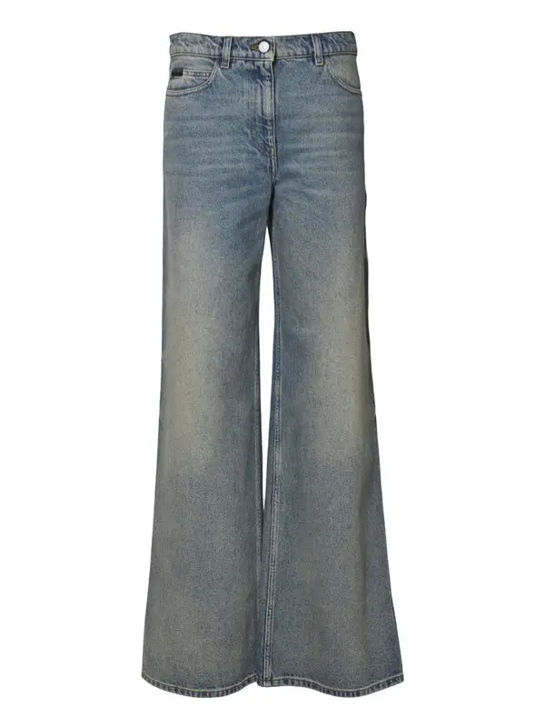 COURREGES Courrèges Wide Leg Jeans - Denim