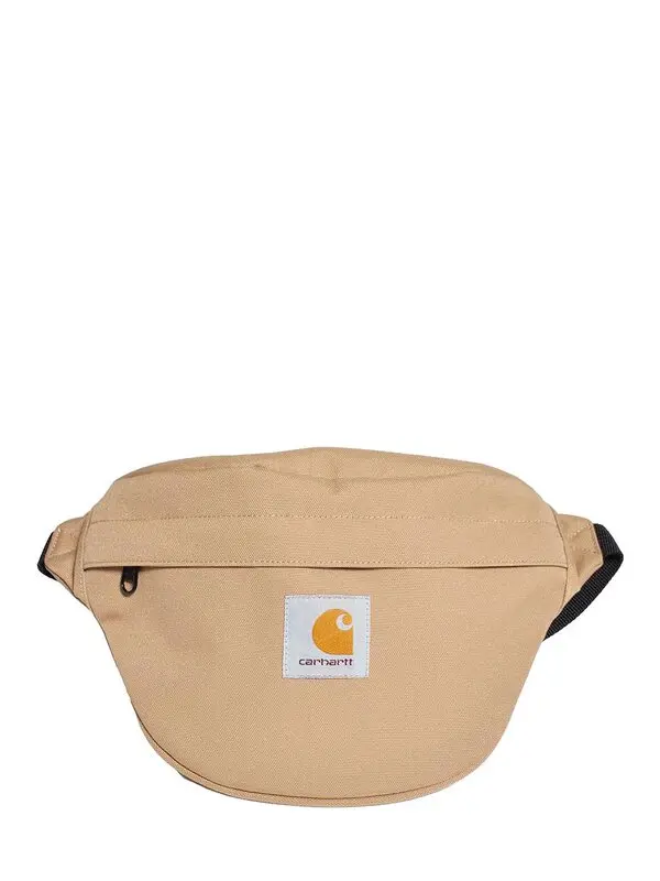 Carhartt Work In Progress Belt Bag With Logo - Nocciola