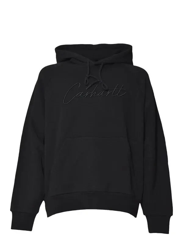 Carhartt Work In Progress Embroidered Hoodie - Nero