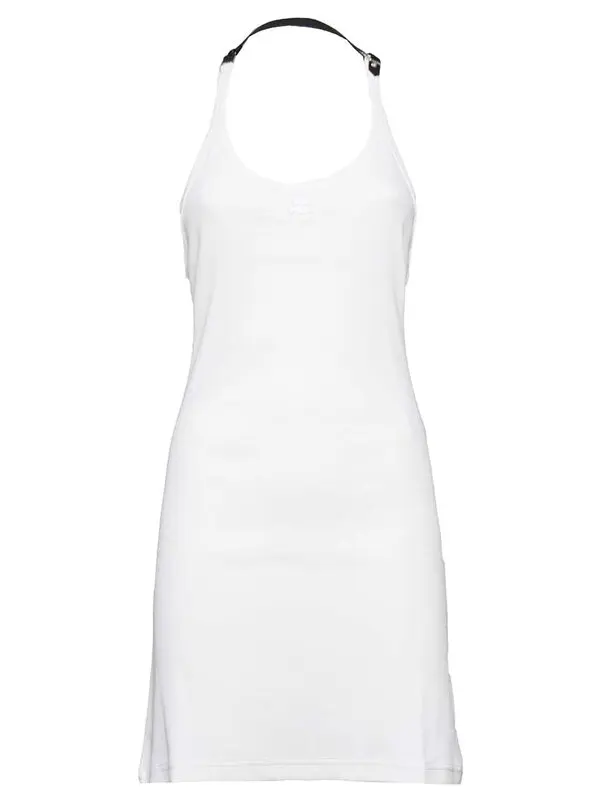 COURREGES Courrèges Halterneck Mini Dress - Bianco