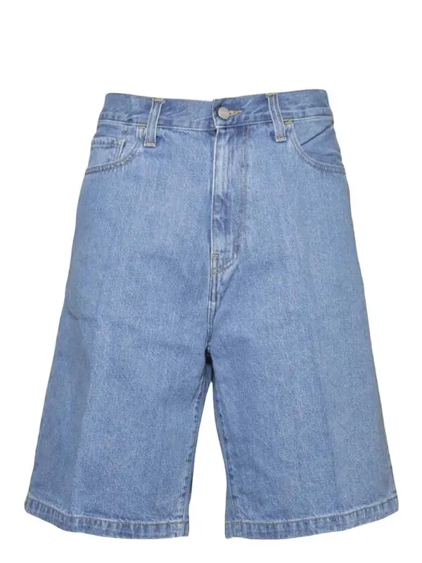 Carhartt Work In Progress Denim Shorts - Blu Denim