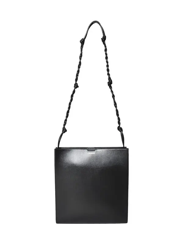 JIL SANDER Black Leather Bag - Nero