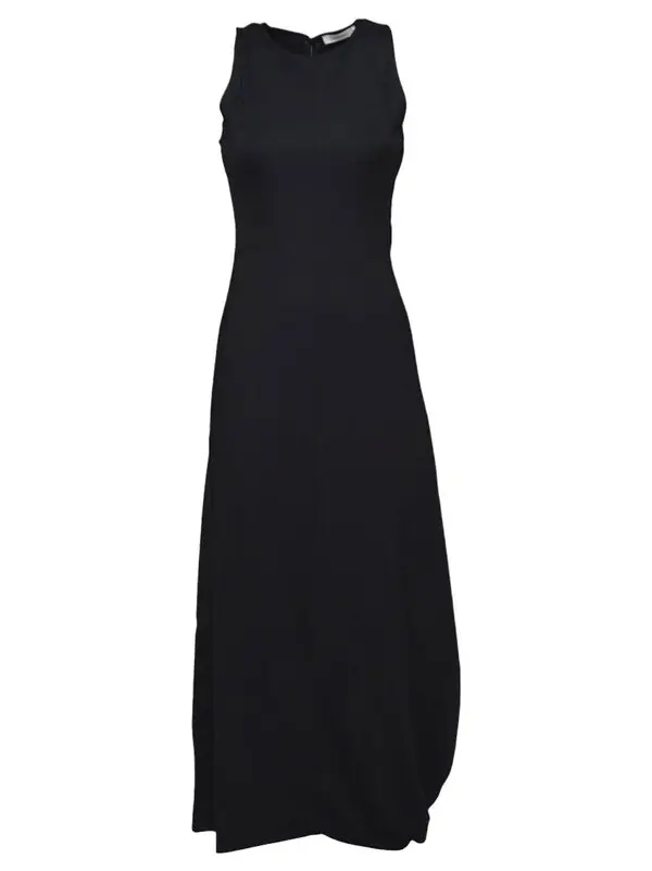 LEMAIRE Sleeveless Maxi Dress - Nero