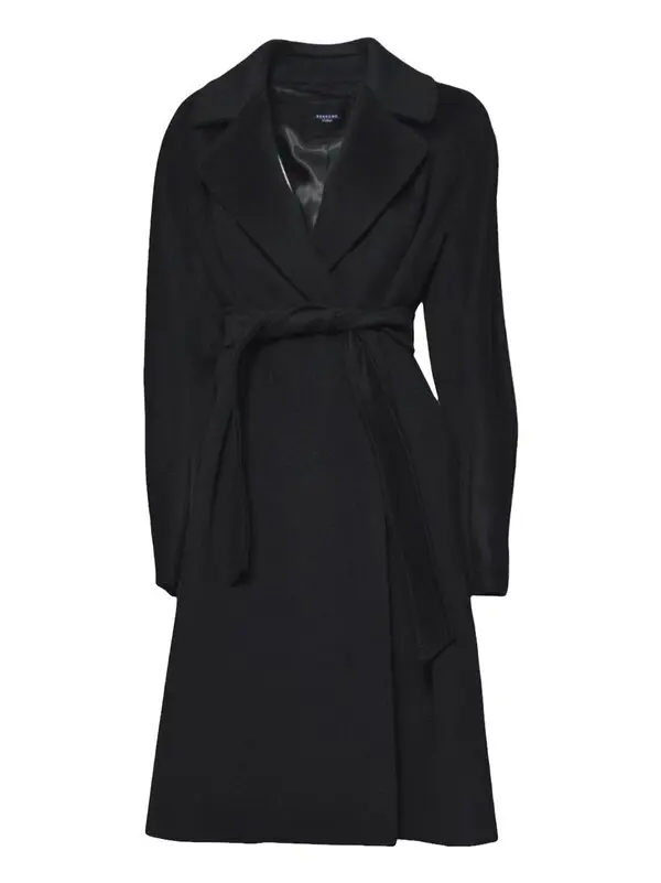 Max Mara Belted Coat - Nero