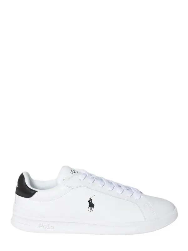 Polo Ralph Lauren Lace Up Sneakers - Bianco/nero
