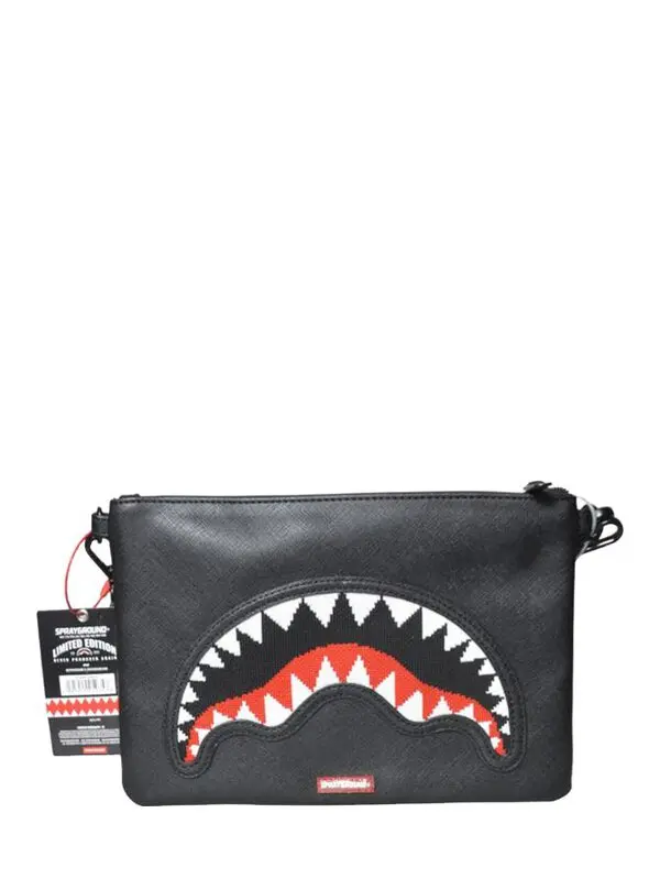 SPRAYGROUND Shark Mouth Clutch Bag - -97