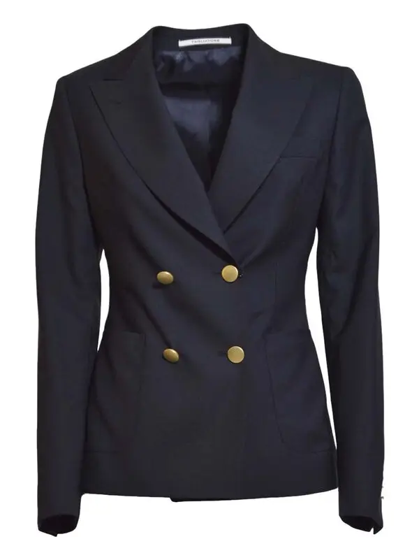 Tagliatore Double Breasted Blazer - Blu