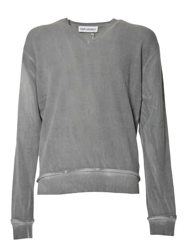 Our Legacy V-neck Pullover - Grigio