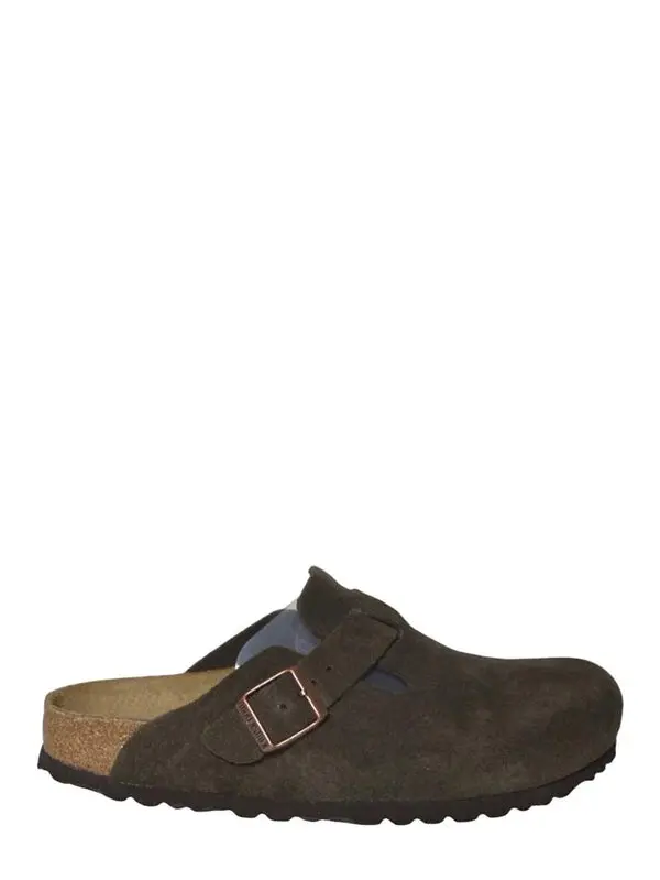 BIRKENSTOCK Buckled Clogs - Cioccolato