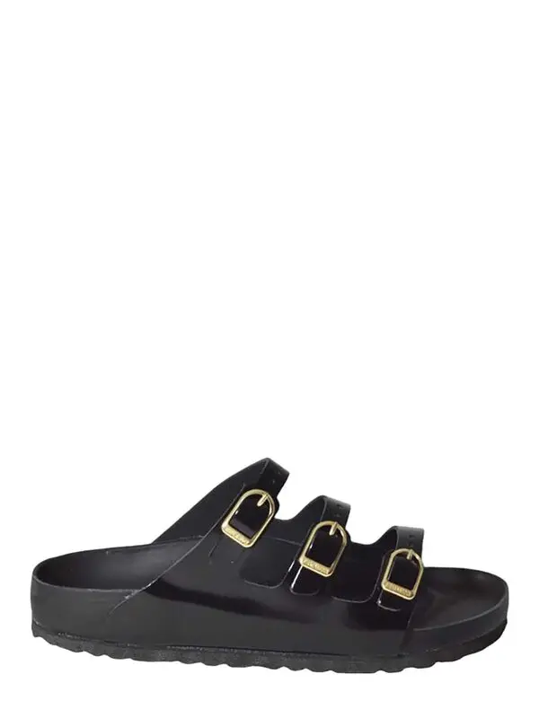 BIRKENSTOCK Black Sandals With Buckled Straps - Nero