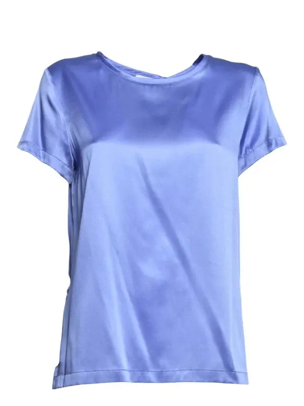 SOLOTRE Short Sleeve T-shirt - Azzurro