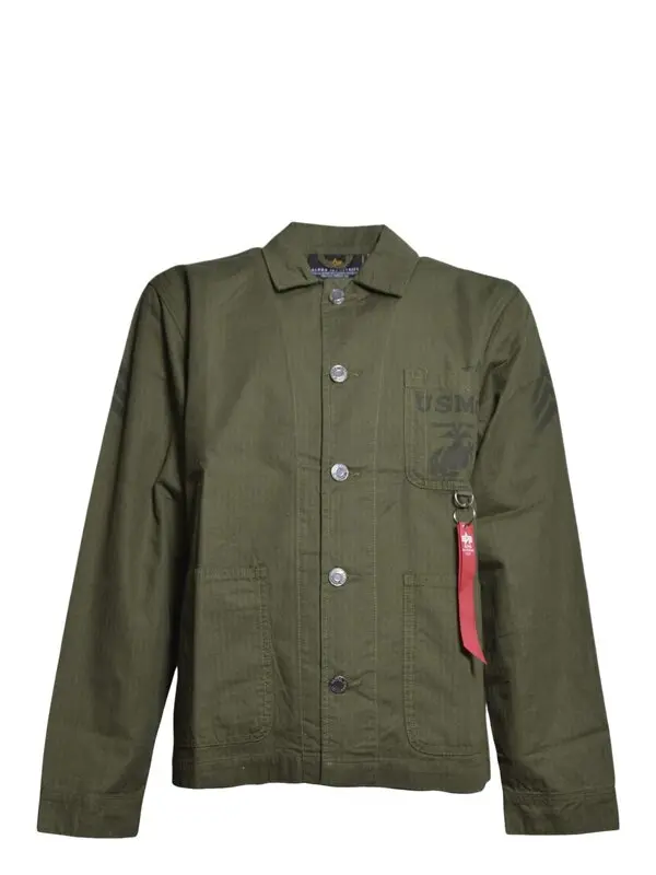 Alpha Industries Utility Jacket - Verde Oliva