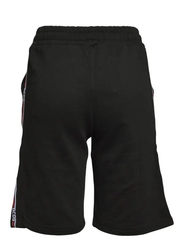 Gcds Logo Trim Shorts - Nero/nero