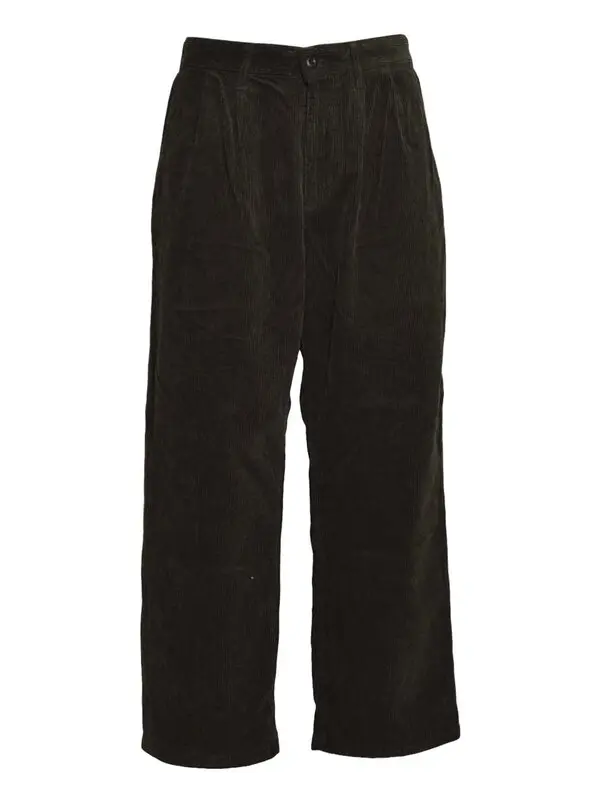 Carhartt Work In Progress Pleated Corduroy Trousers - Tabacco