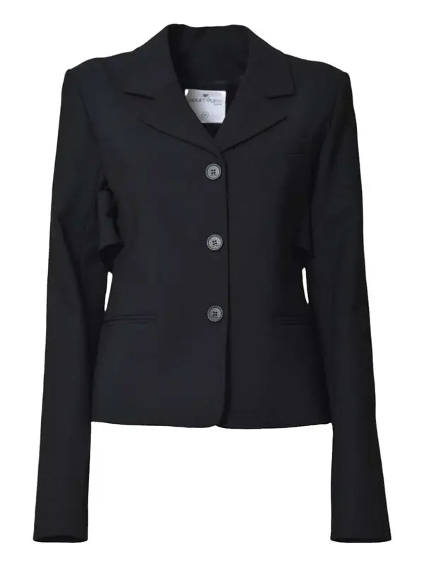COURREGES Courrèges Tailored Blazer - Nero
