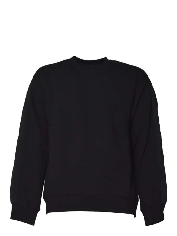 Carhartt Work In Progress Quilted Crewneck Pullover - Nero