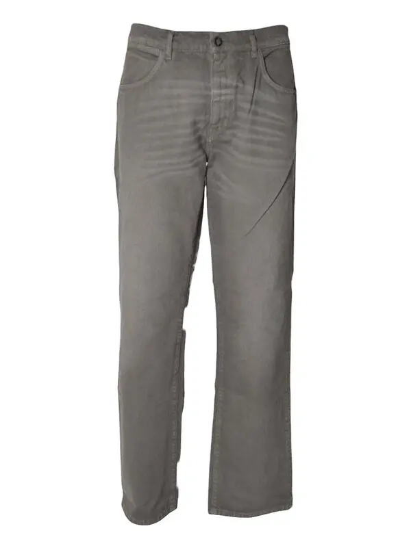 AMISH SUPPLIES Straight Leg Jeans - Grigio