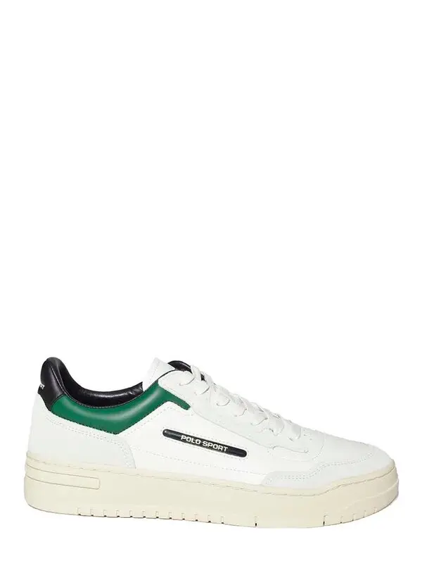 Polo Ralph Lauren Low Top Sneakers - Bianco/verde