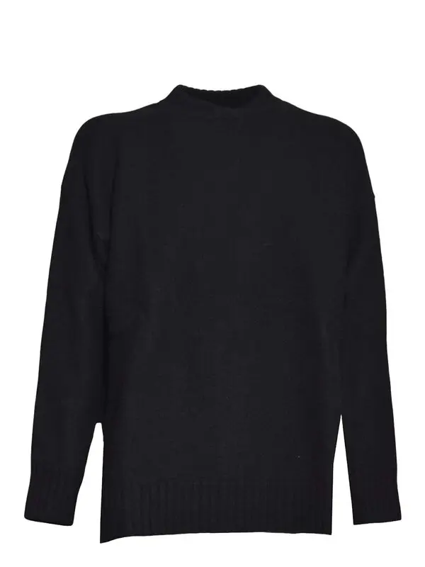 JIL SANDER High Neck Sweater - Nero