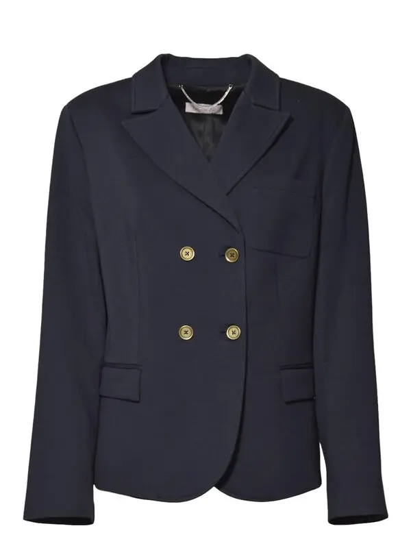 ROOM 52 Double Breasted Blazer - Blu