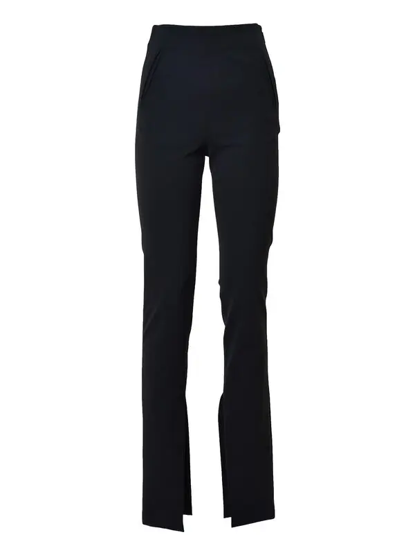 AMBUSH Tailored Trousers With Slit Detail - Nero