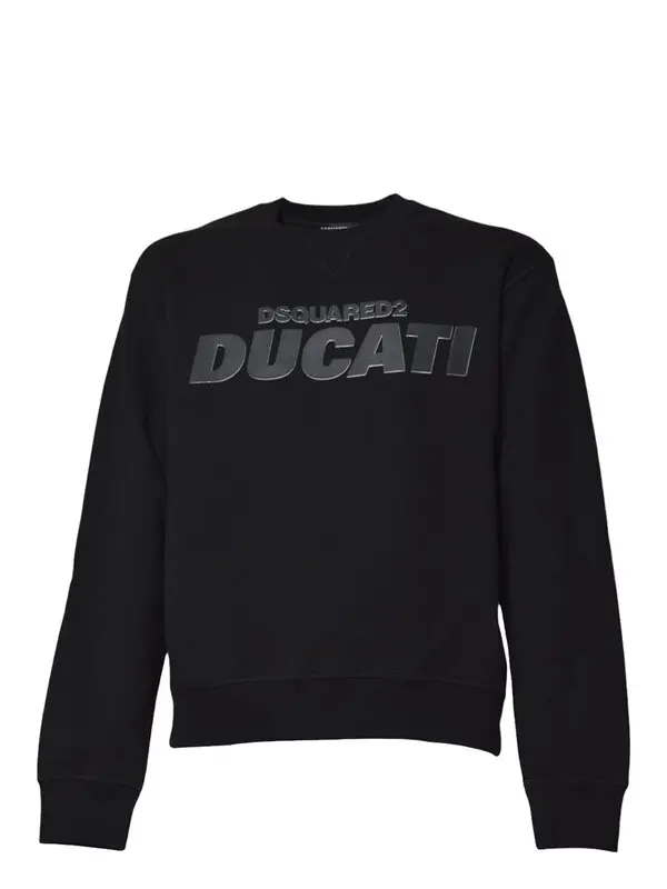 Dsquared2 Ducati Crew Neck Sweater - Nero