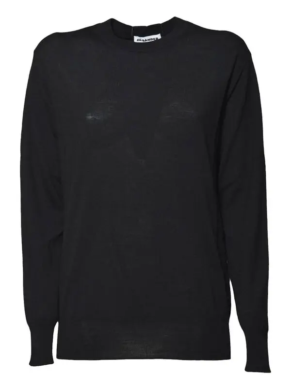 JIL SANDER Pullover Sweater - Nero
