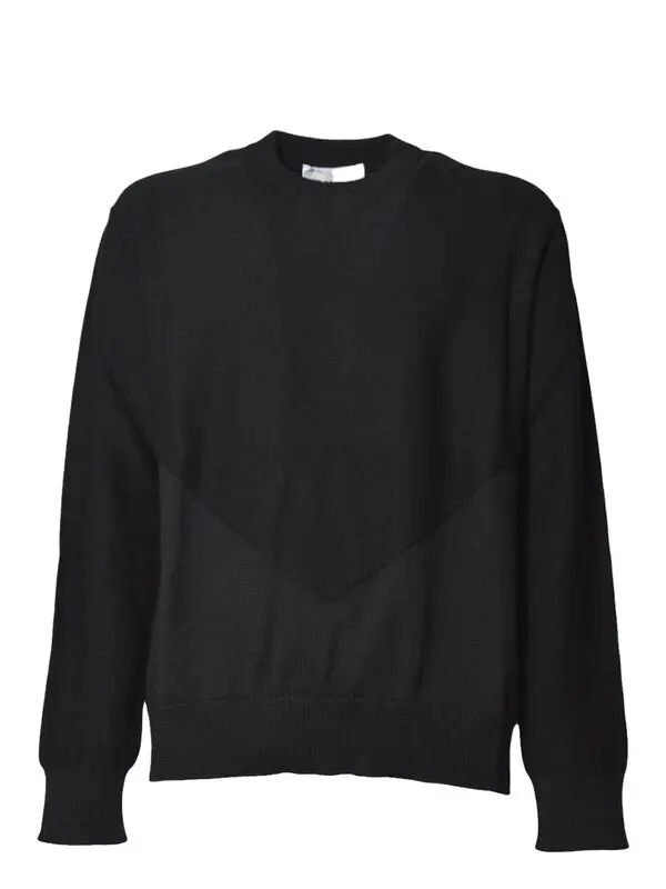 JIL SANDER Black Pullover Sweater - Nero