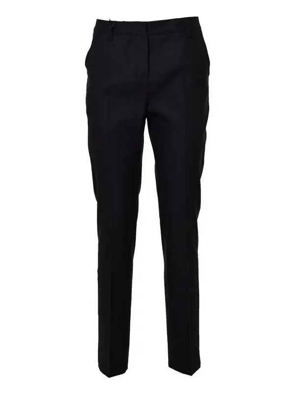 TONELLO Tailored Trousers - Nero