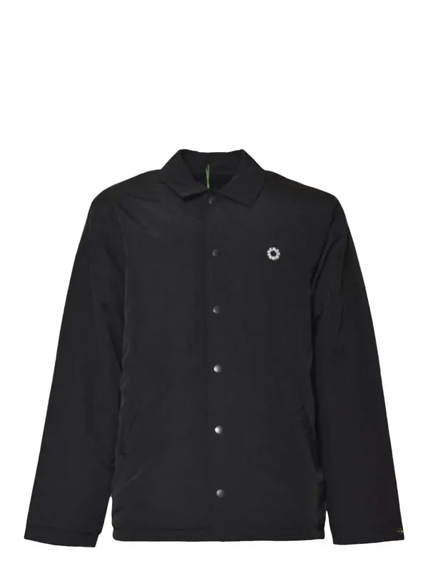 Kenzo Black Embroidered Logo Jacket - Nero