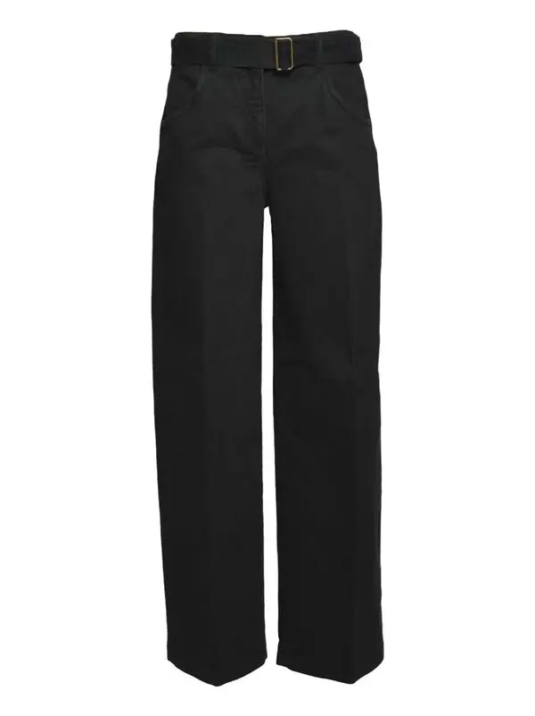 ROOM 52 Belted Trousers - Nero