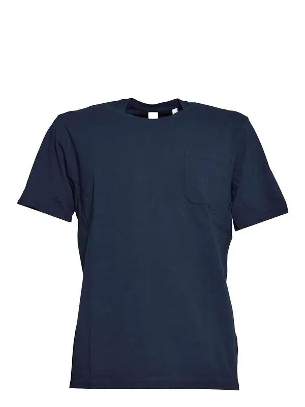 Aspesi T-shirt With Pocket - Blu Navy