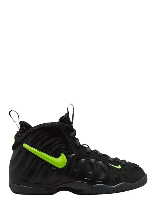 Nike Little Posite Pro Ps 'voltage' High Top Sneakers - Black
