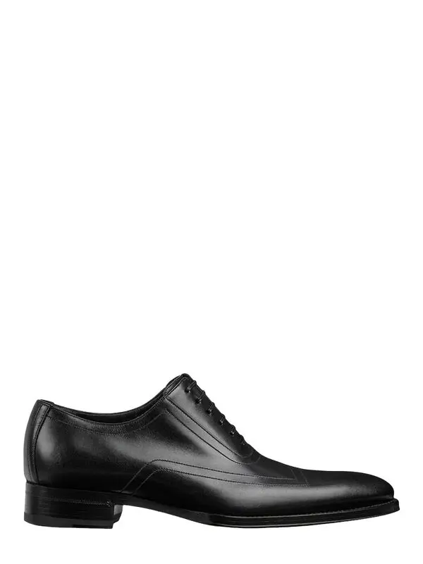Gucci Leather Lace-up Shoes - Black