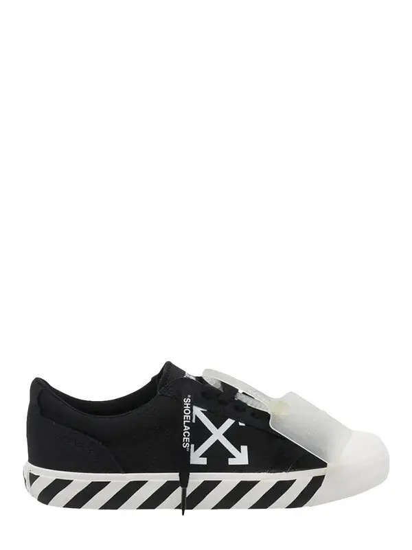 Off-White Vulcanized Sneakers - Black